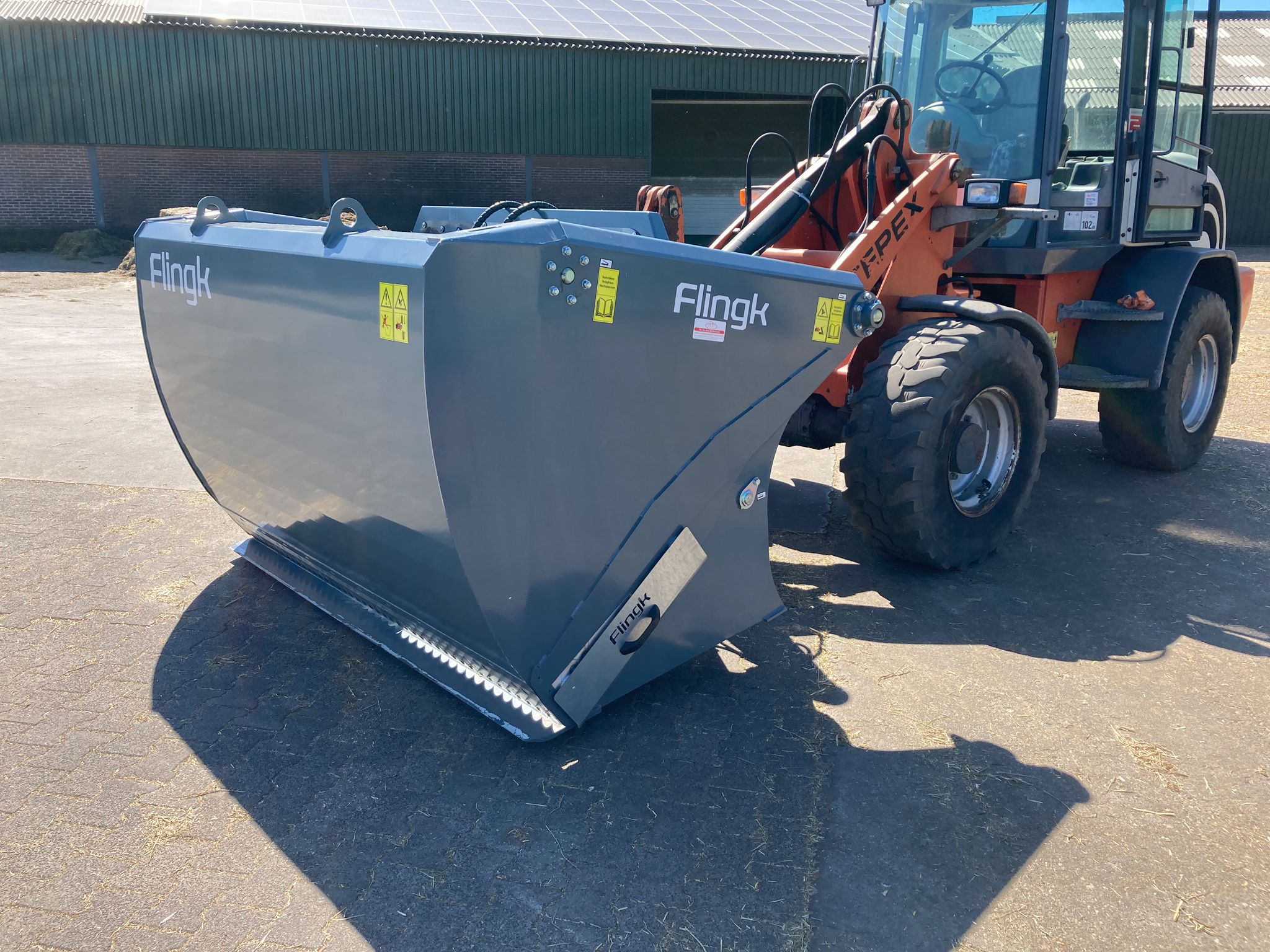 Flingk kuilhapper - Van den Berg Mechanisatie